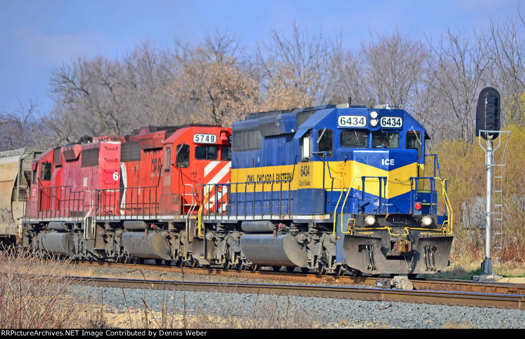 ICE 6434, CP's River Sub.